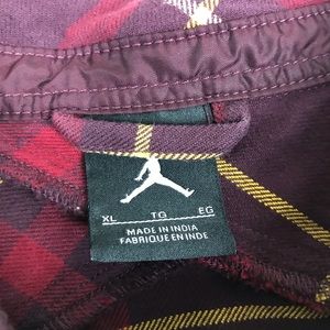 Shirts | Air Jordan Button Down Flannel Xl | Poshmark